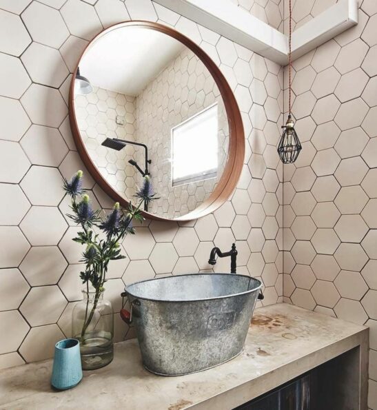 Hexagonal Bathroom Tile Ideas | Atlas Ceramics
